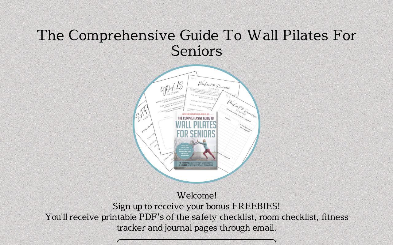 Wall Pilates For Seniors
